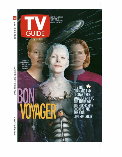 TrekToday - Special Voyager TV Guide Covers Revealed